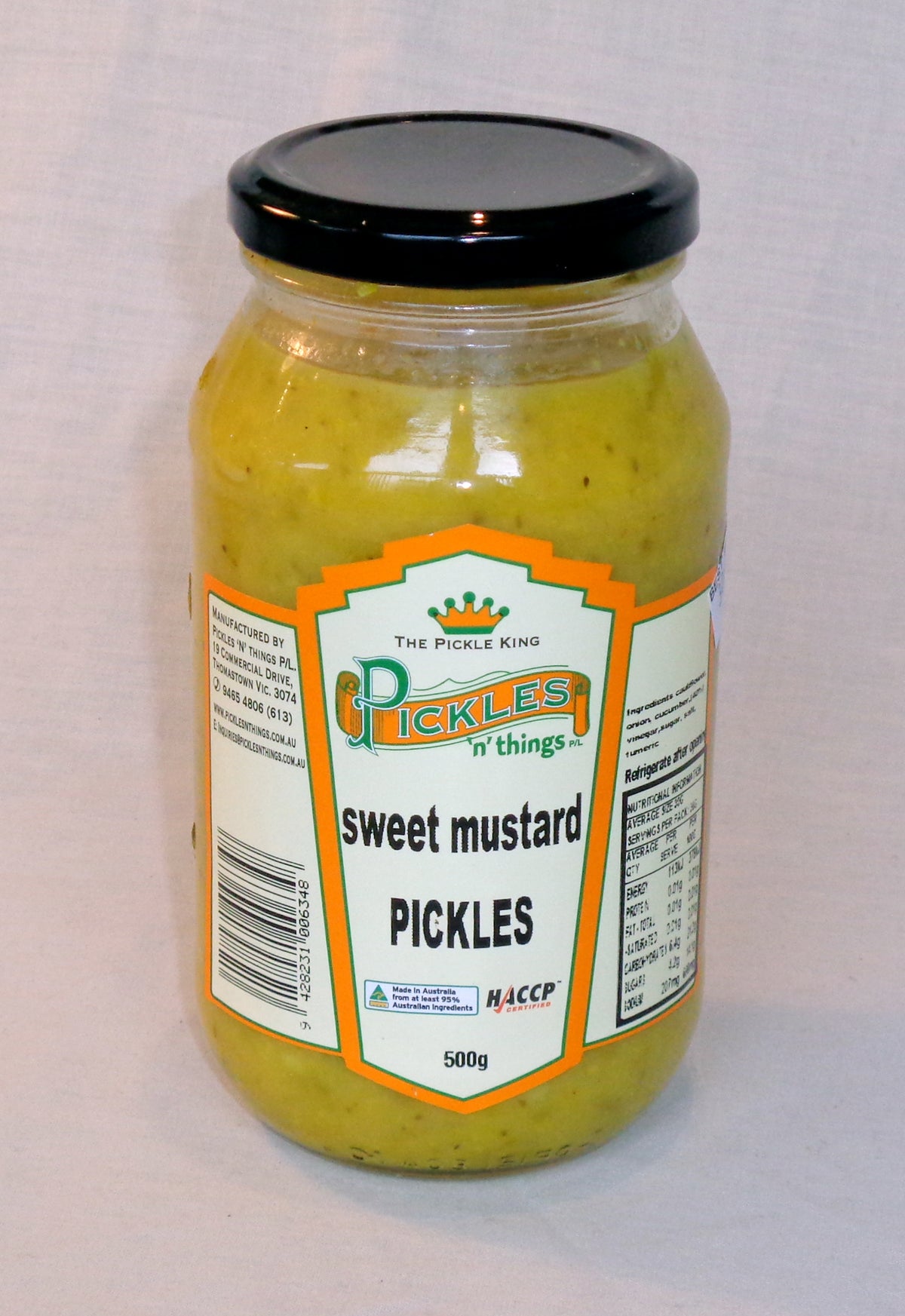 66634 - 500g Sweet Pickle | Pickles N Things