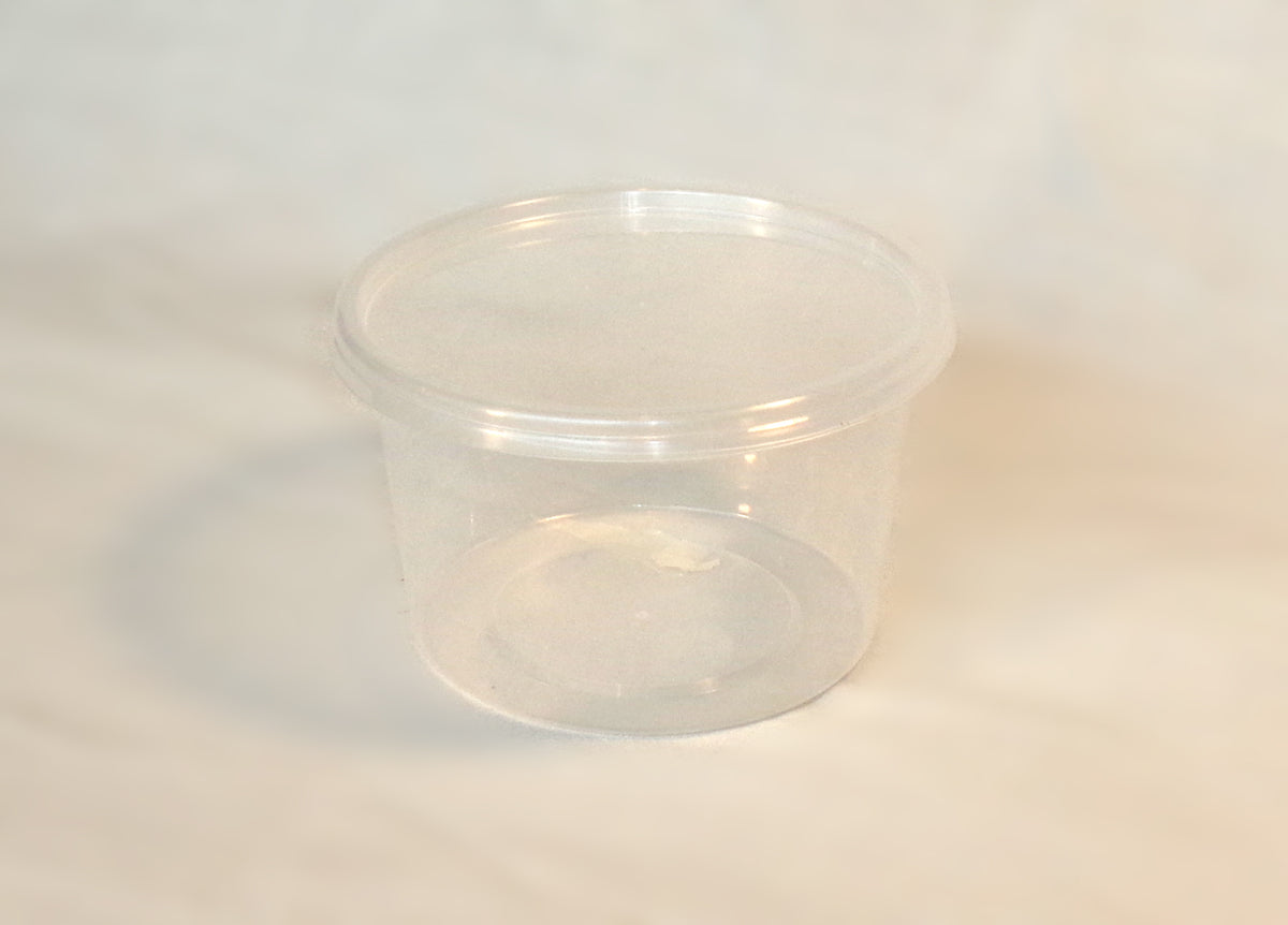 66890 - 600ml Round Container 50 | Pickles N Things
