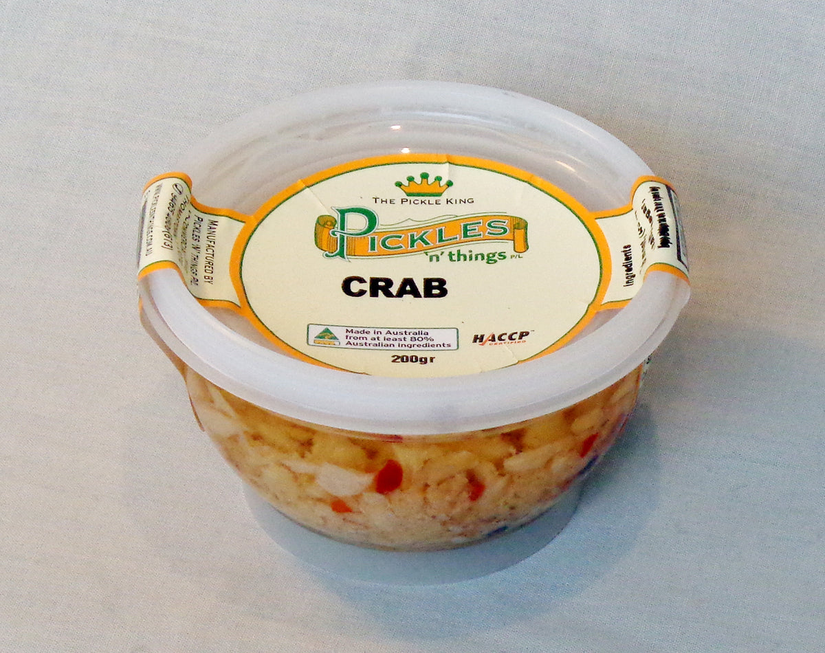 66563 - 200g Crab Pickled | Pickles N Things