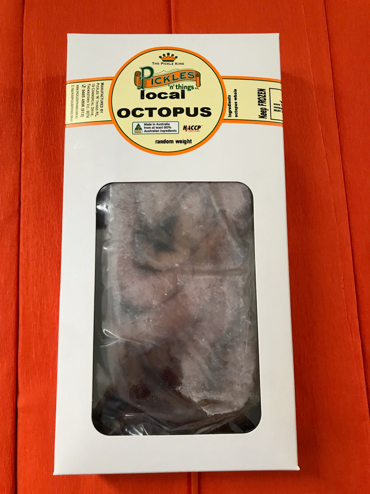 66463 - Octopus Local Whole (RW) (Price Per Kilo) | Pickles N Things