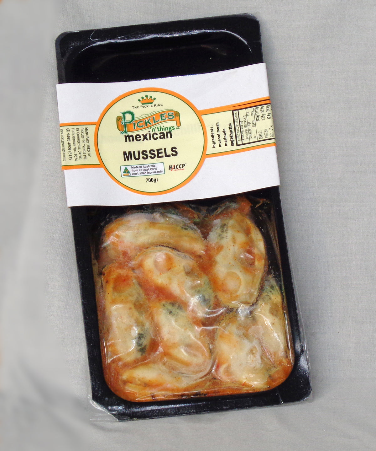 66777 - 200g Mussels Mexican | Pickles N Things