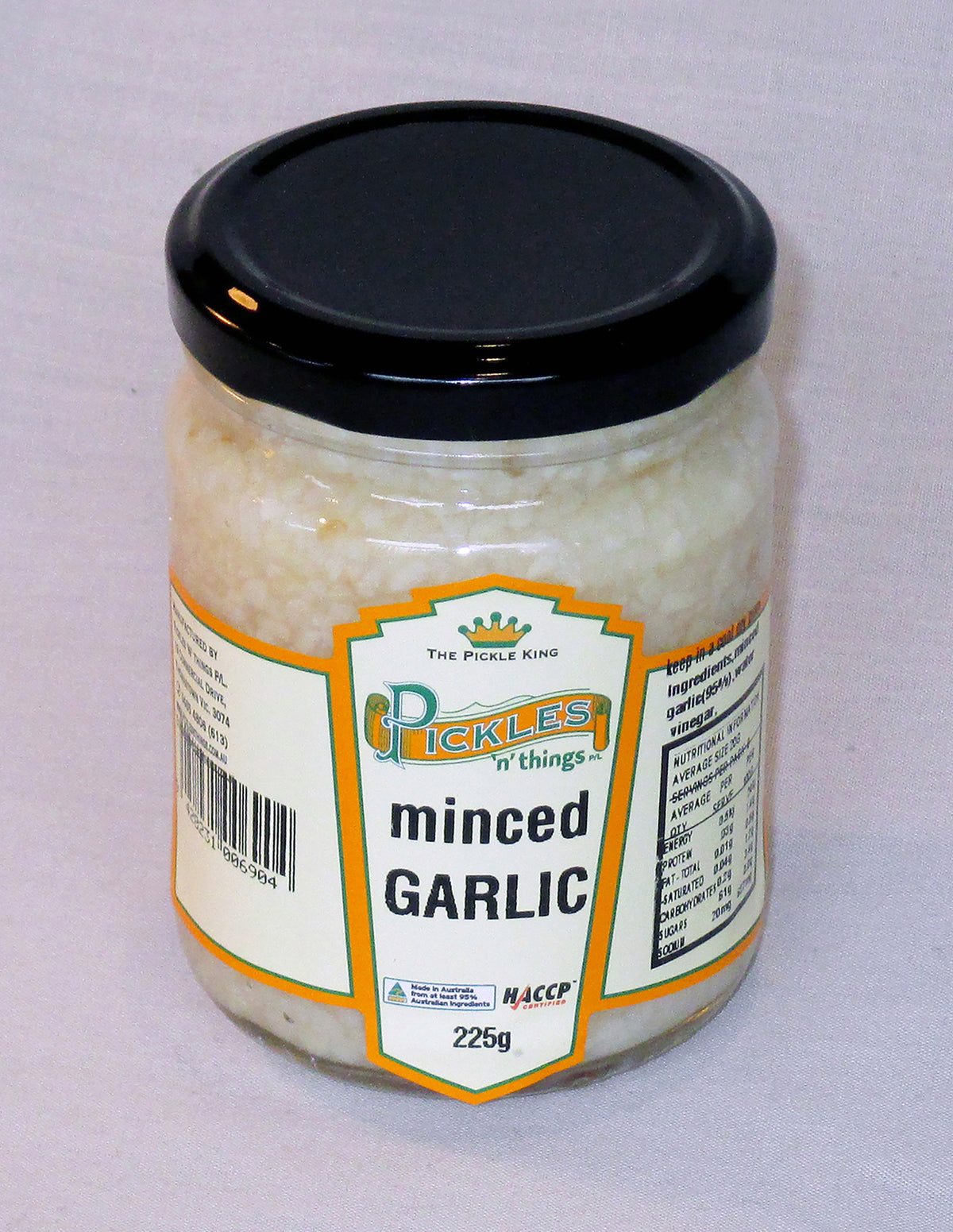 66690 - 225g Minced Garlic | Pickles N Things