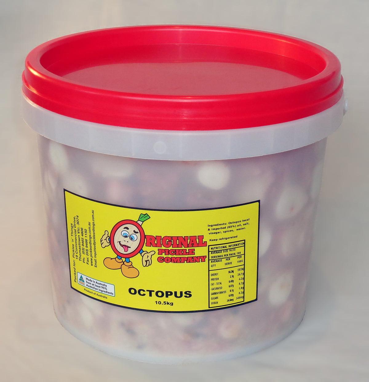 66210 - 10.5kg OPC Octopus (6kg DW) Imported | Pickles N Things