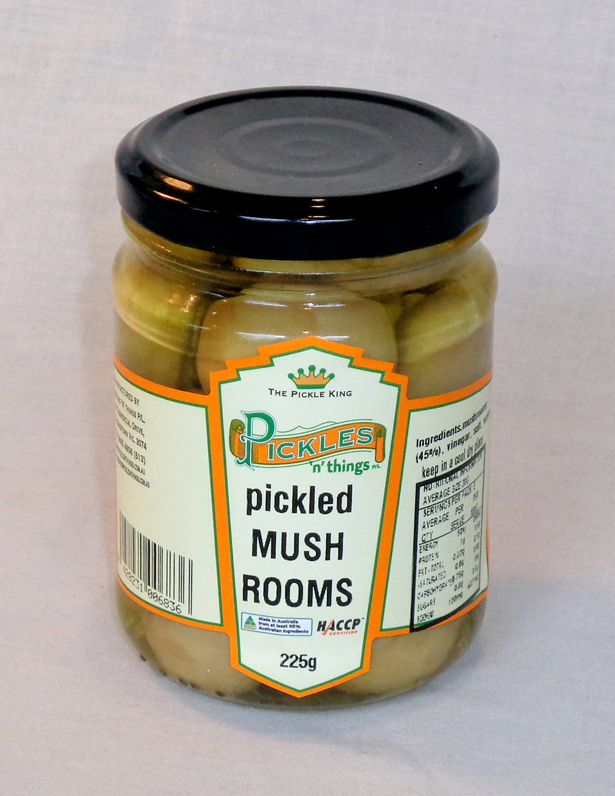 66683 - 225g Mushrooms | Pickles N Things