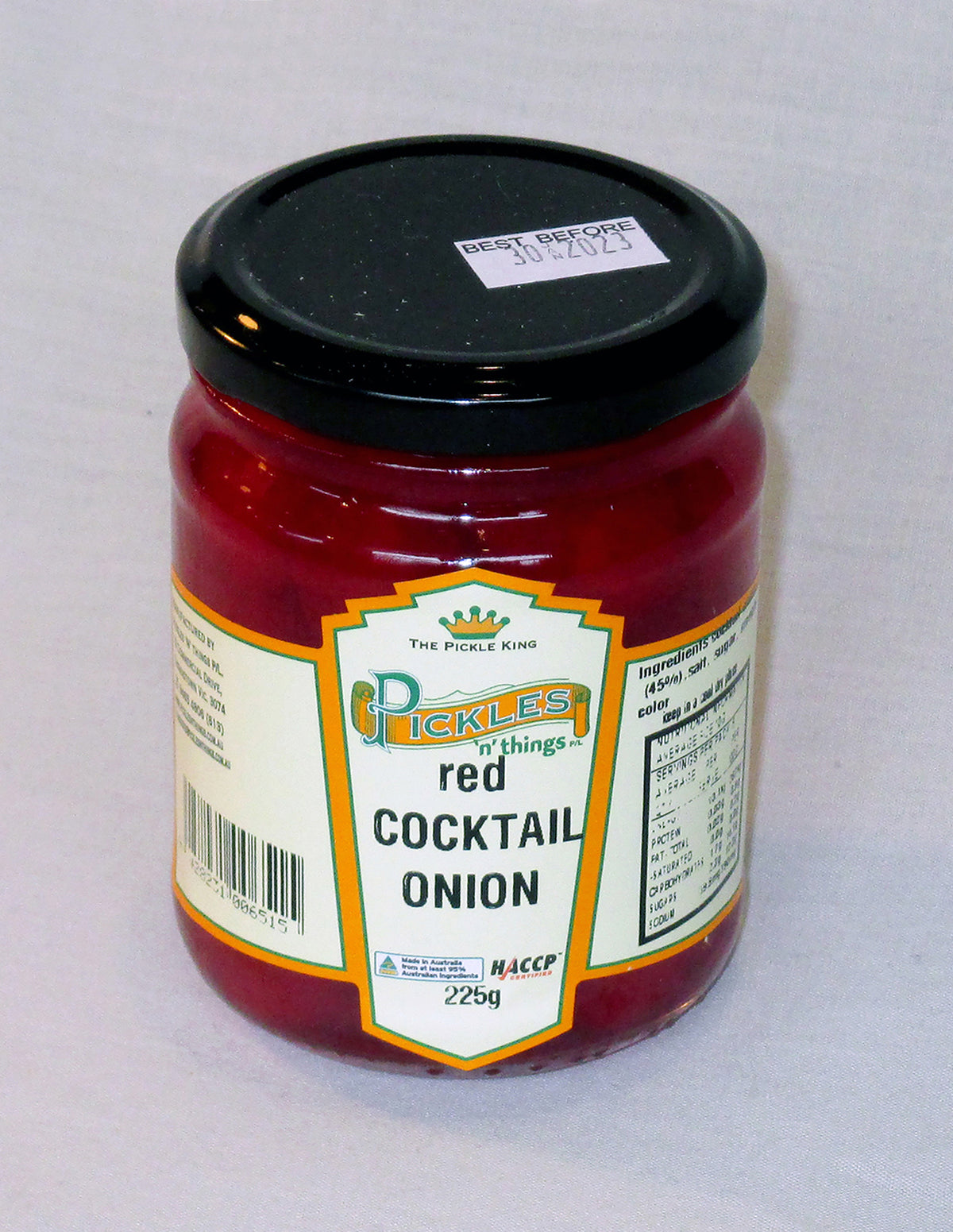 66651 - 225g Red Cocktail Onions | Pickles N Things