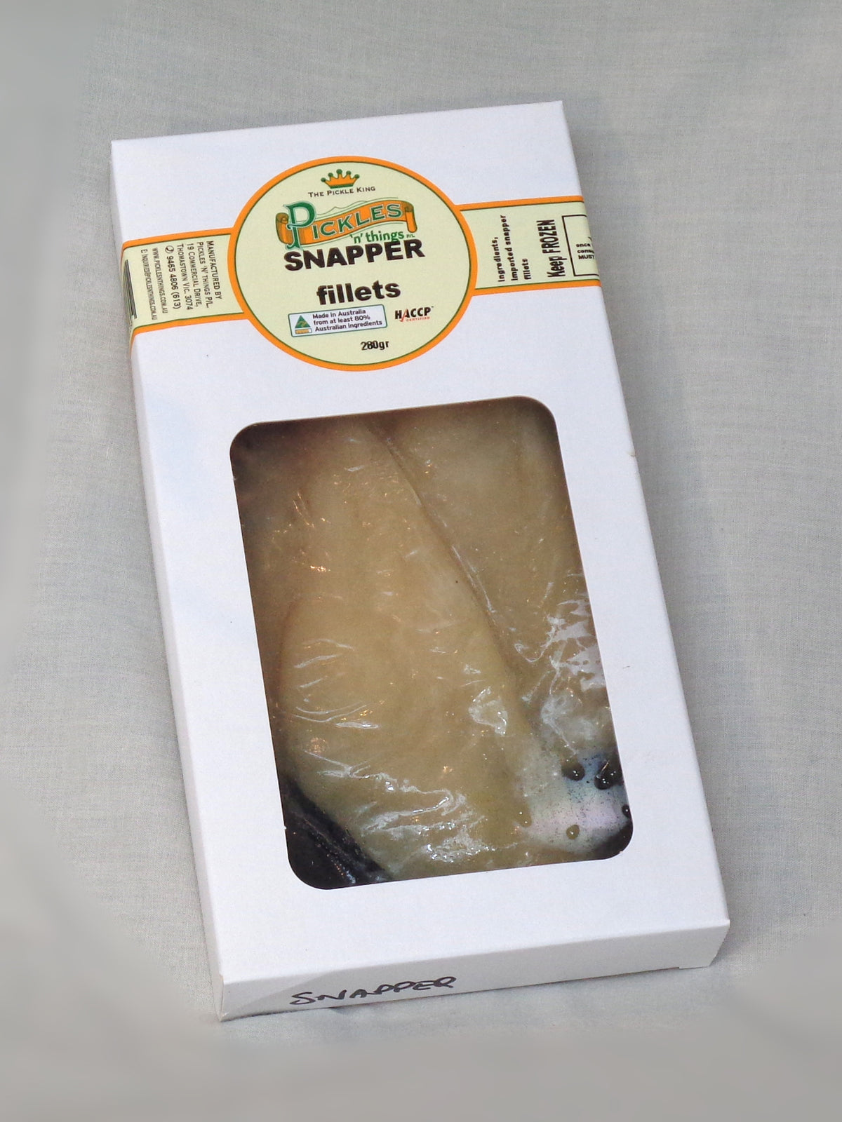 66439 - 280g Snapper Fillet | Pickles N Things