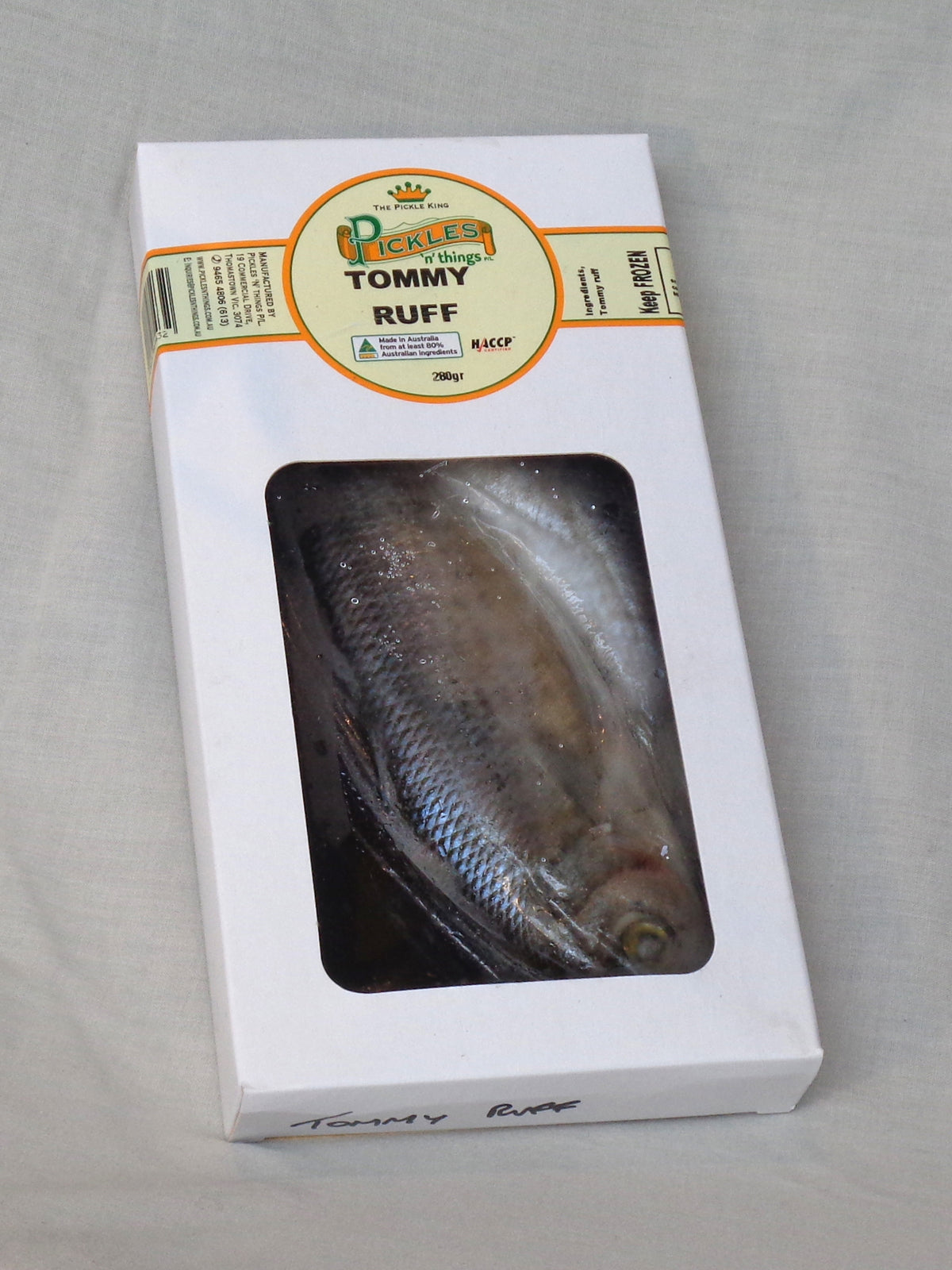 66443 - 280g Whole Tommy Ruff | Pickles N Things